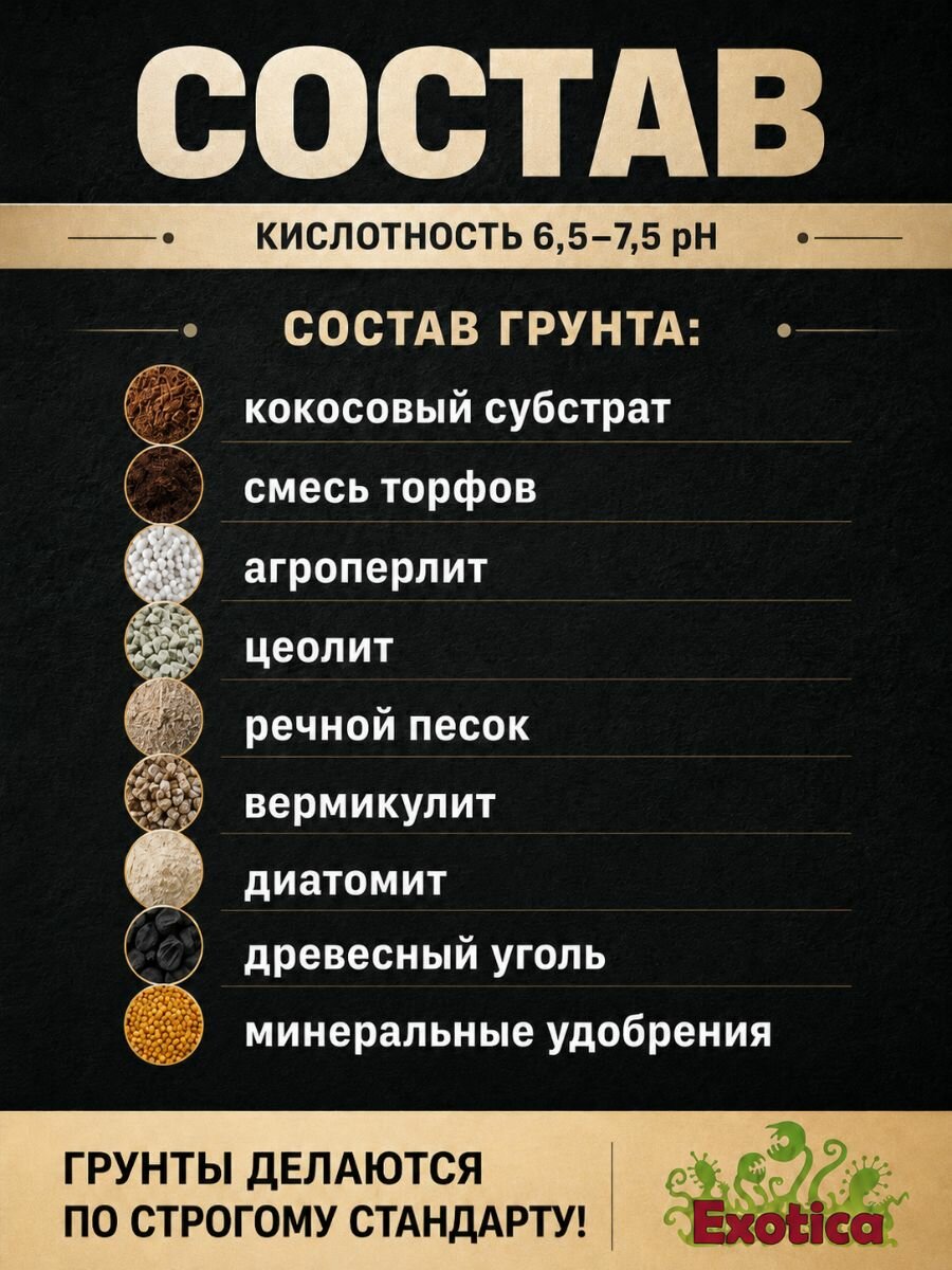 Грунт для стрелиции 2,5л — фото 1