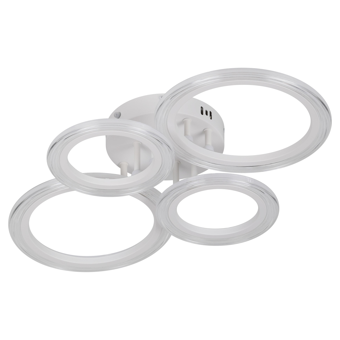 Светильник ЭРА потолочн led модерн fliss cll-1 72w 3k-6k rc bk с ду черный