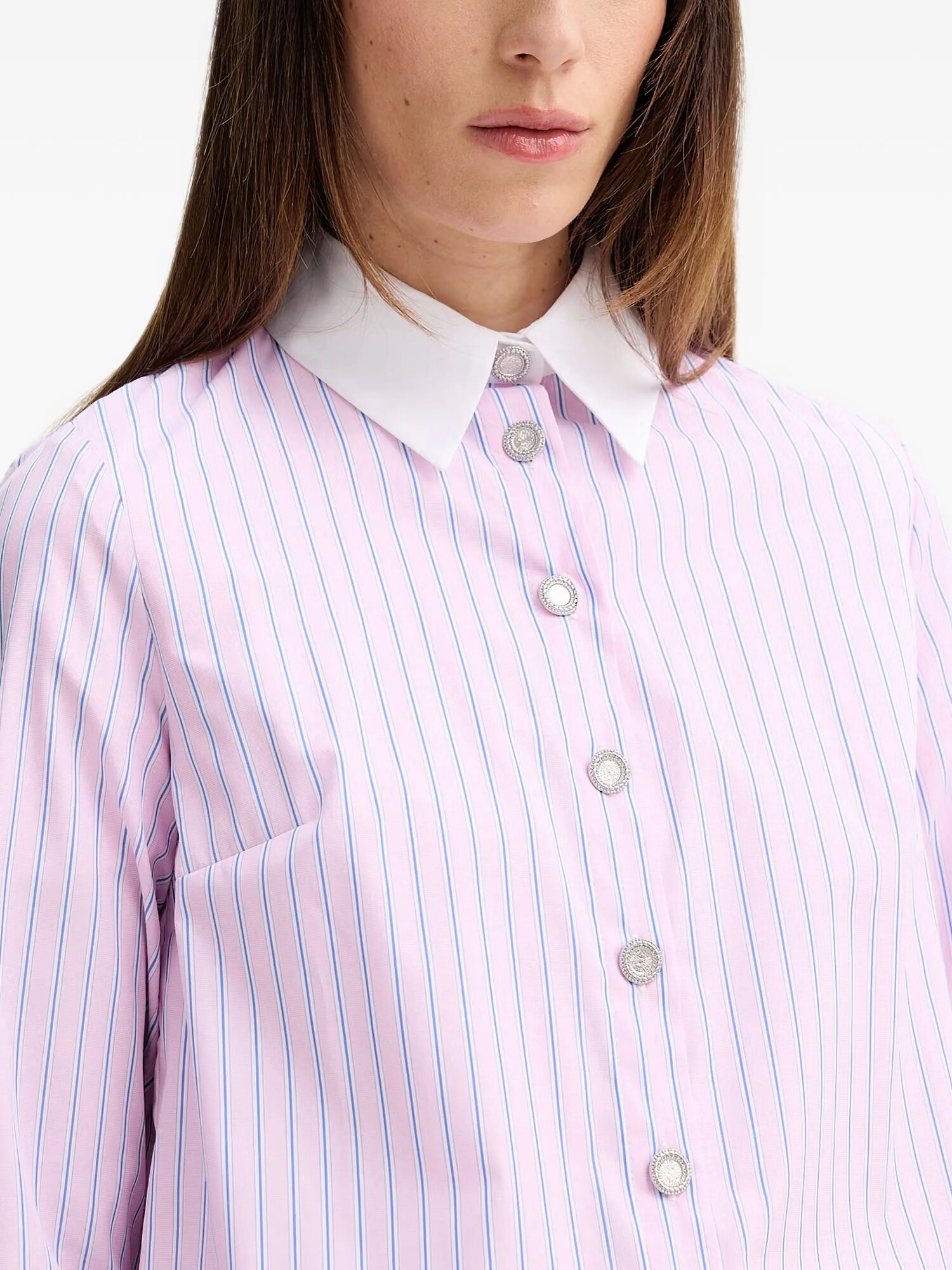 Рубашка MORGAN Striped button-up shirt, размер 40 — фото 1