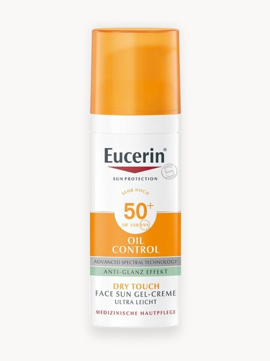 EUCERIN Гель-крем для проблемной кожи лица солнцезащитный SPF50+, 50 мл