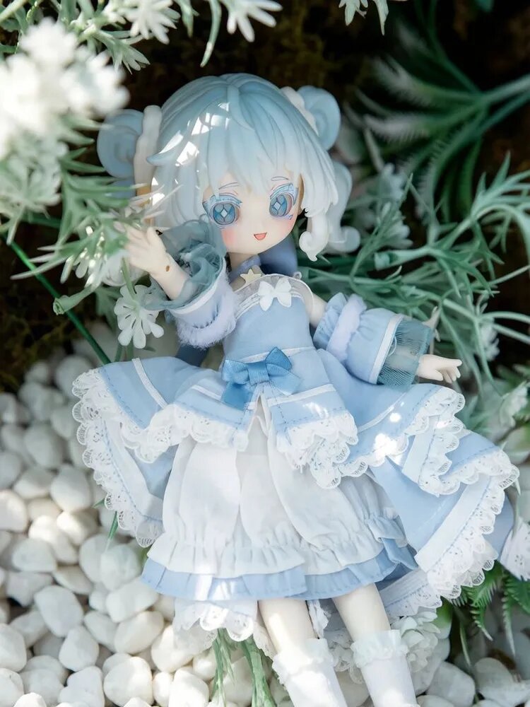 Kikura 1/12 BJD сезонное исцеление Серия/Echo Seasonal Healing Series-Snowveil миниатюрная игрушка для девочек