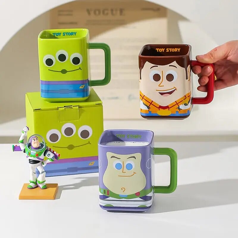 Керамическая кружка MINISO Disney Базз Лайтер, Buzz Lightyear, 450ML