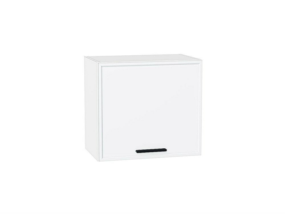 VVT Шкаф верхний горизонтальный Фрейм Белый, White Silk, 460, 500