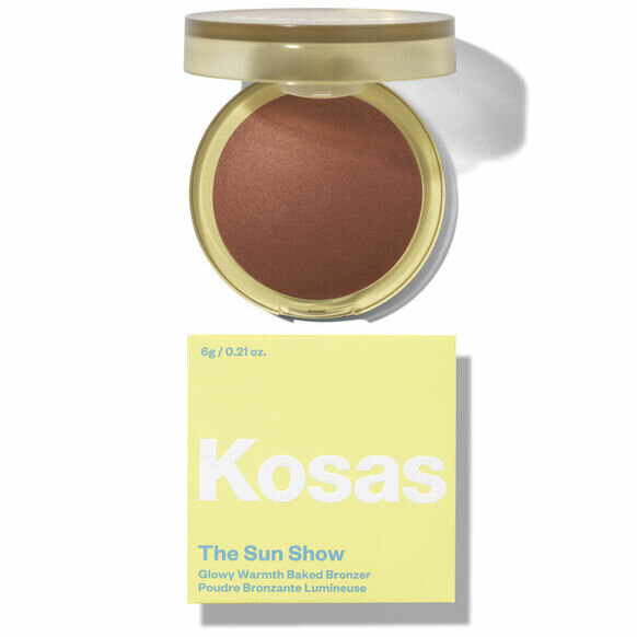 KOSAS Запеченый бронзер Sun Show Glowy Baked Bronzer, 6 гр, Paradise