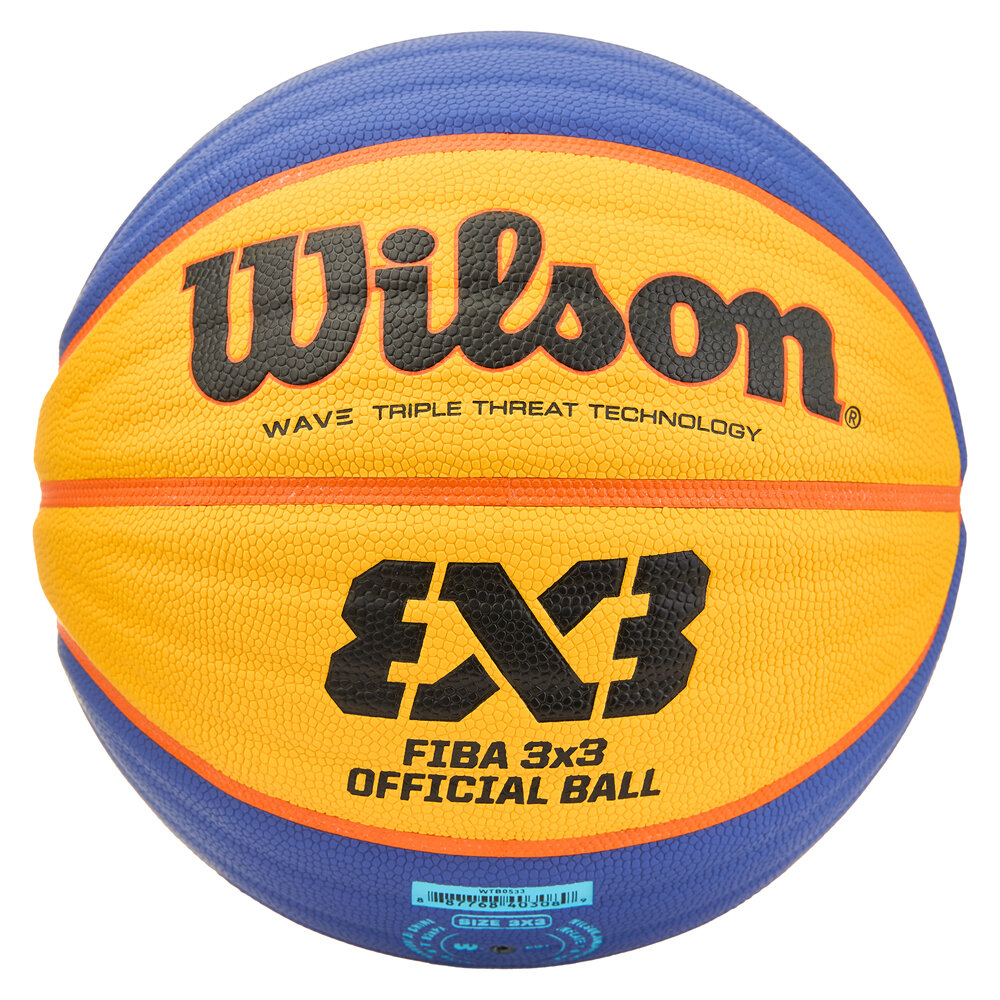Мяч баскетбольный Wilson FIBA3x3 Official WTB0533XB FIBA Approved, размер 6, полиуретан