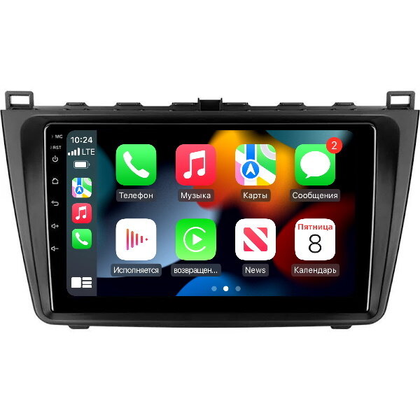 Магнитола CRS-300 Мазда 6 2008-2012 Mazda 6 GH с Android 13 - 4+64Gb память - Carplay - DSP - Кулер