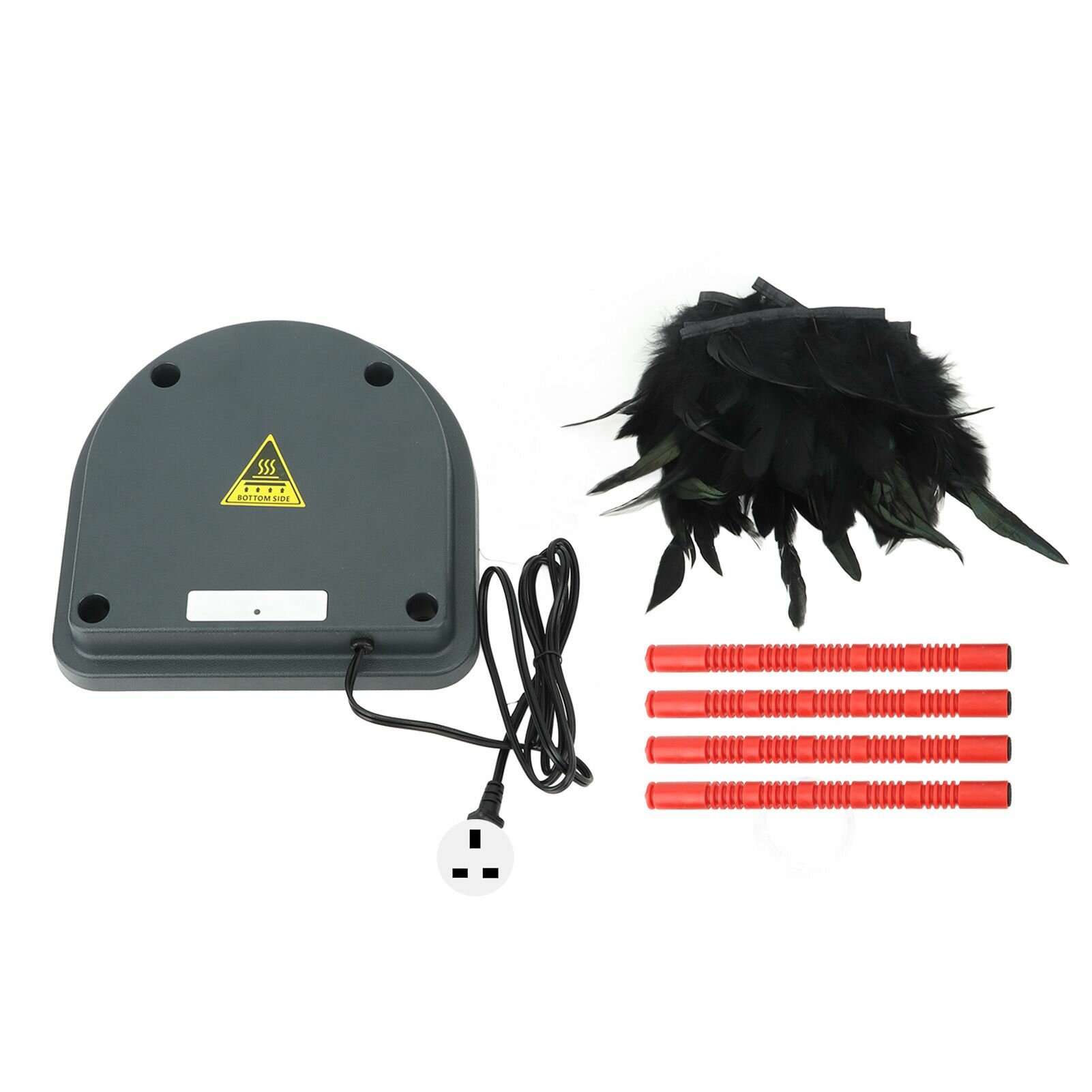 13W грелка для цыплят, пластина, брудер, 220V, UK вилка