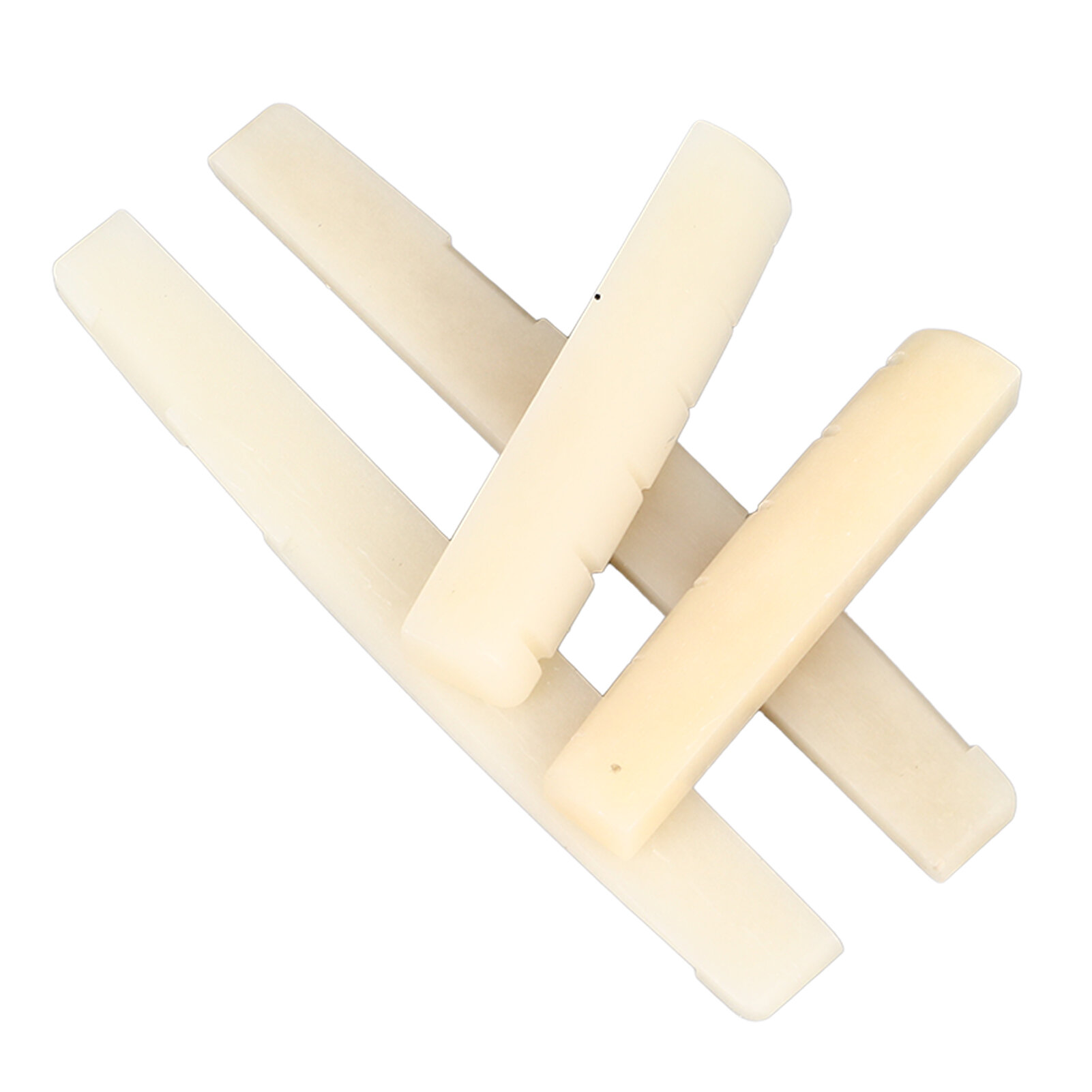 Костный мост седло Акустический гитарный костный мост седло Акустические гитарные аксессуары 2 Set Set и орех