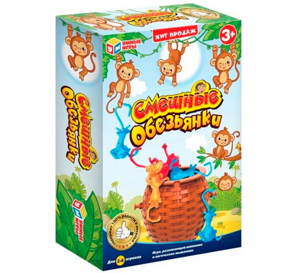 Настольная игра смешные обезьянки B2118666-R 349997
