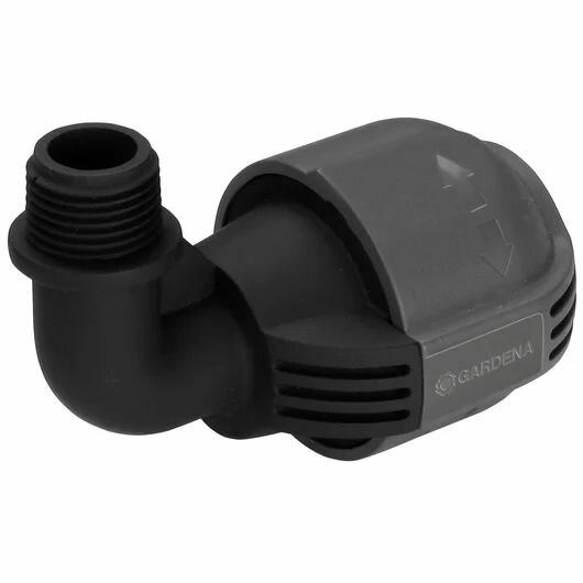Соединитель L-образный 25 мм x 1/2" - наружная резьба GARDENA