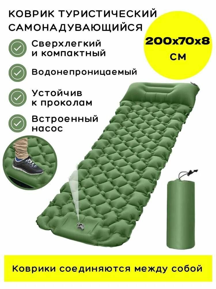 Коврик туристический,200x70x8cm