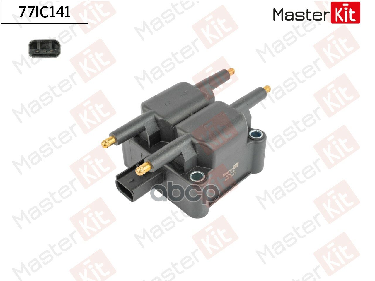 77IC141 Катушка зажигания MITSUBISHI LANCER OUTLANDER 2.0 03-08 MasterKit арт. 77ic141