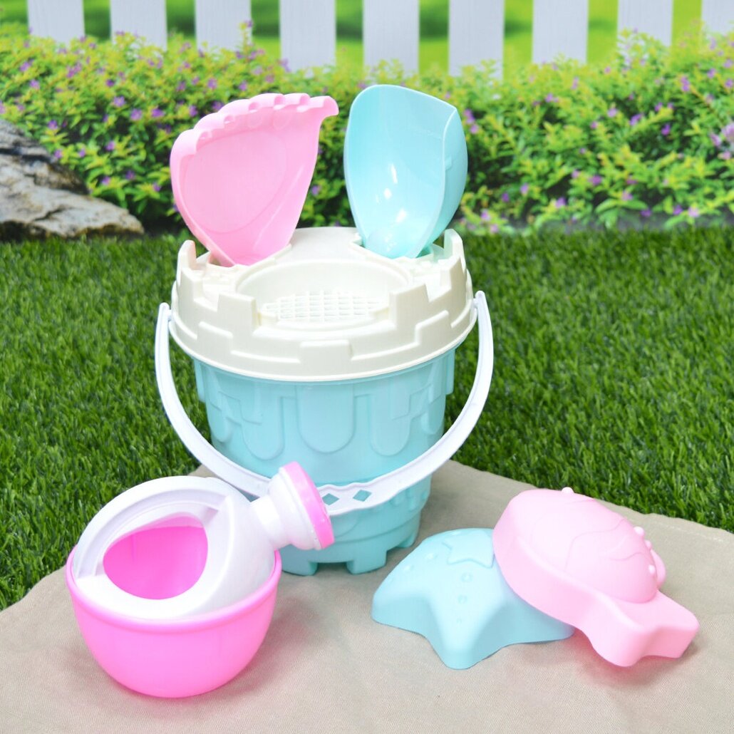 Набор для игры в песочнице "Песочная фантазия", 7 предметов, 23х14см, безопасный пластик