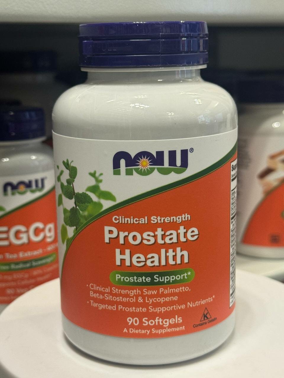 NOW Prostate Health - Простата здоровье мужчины, 90 гелевых капсул