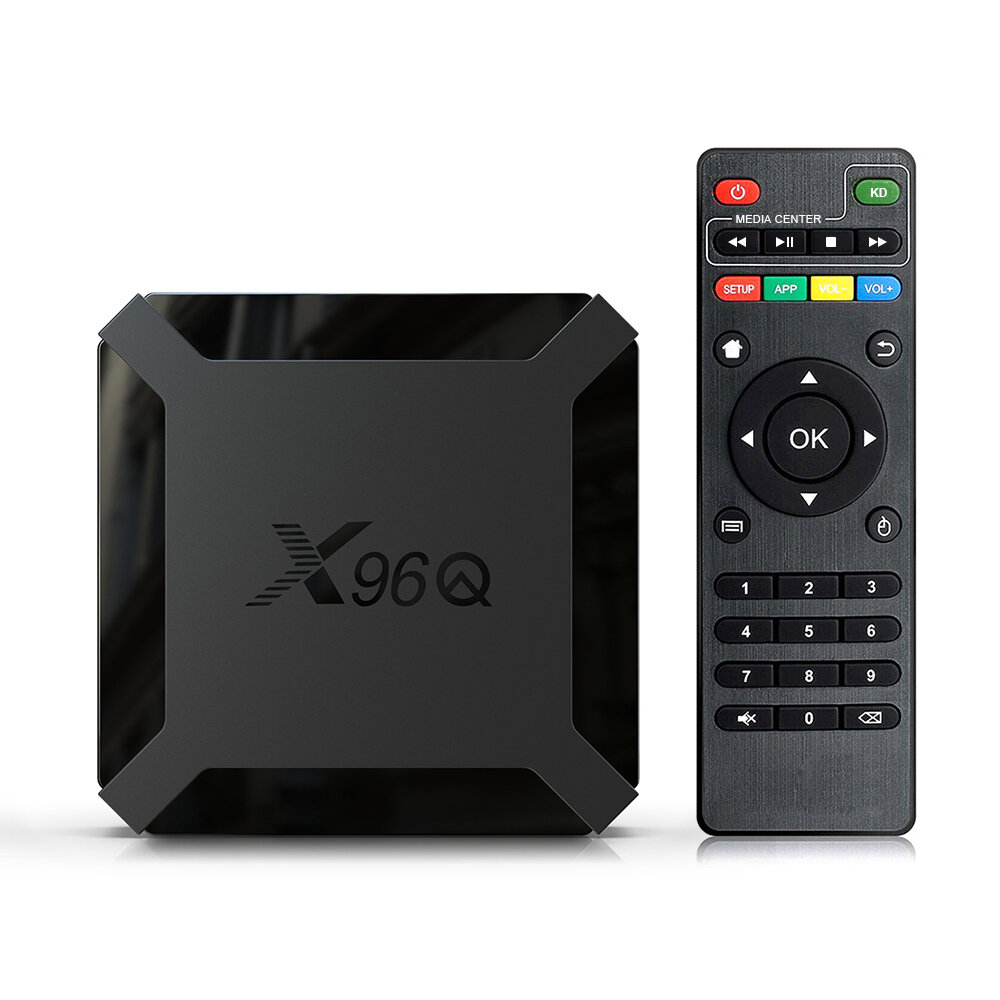 X96Q TV Box Android 10.0 Allwinner H313 Четырехъядерный ARM Cortex A53 Телевизионная