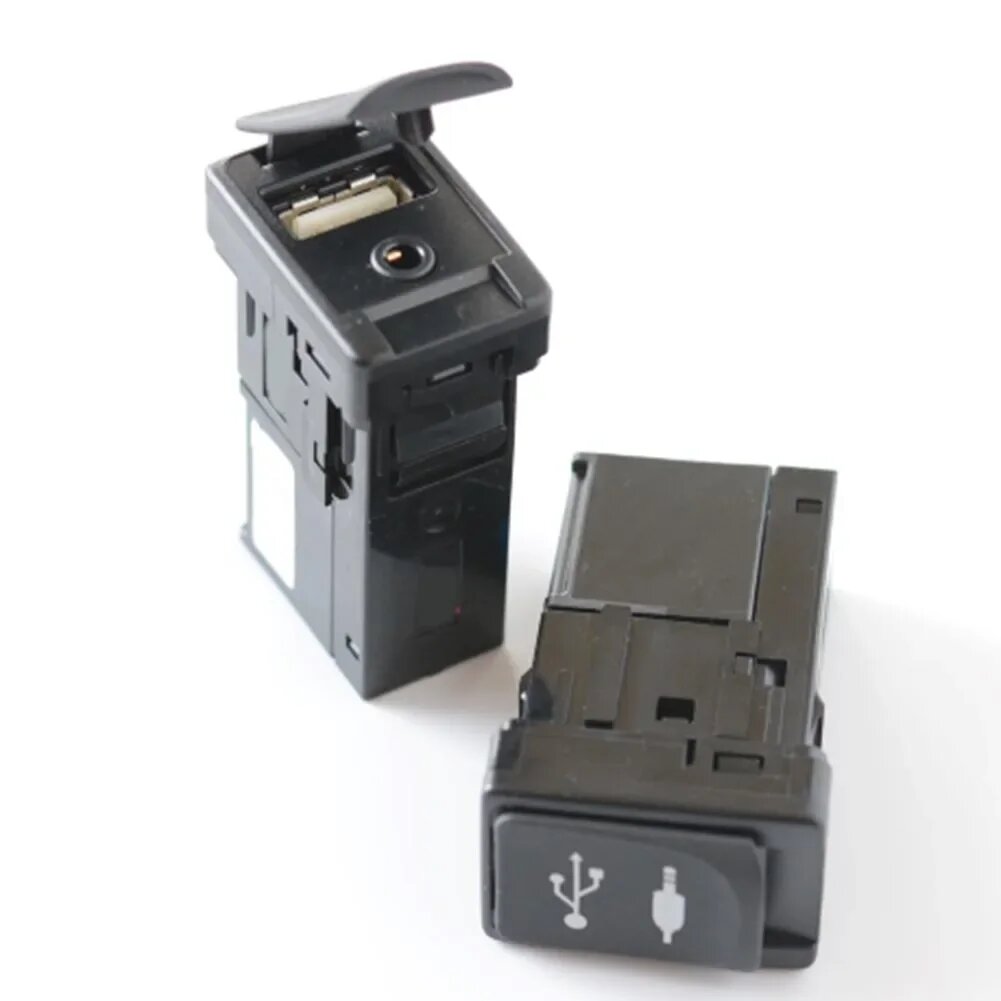 Автомобильный аудиоадаптер AUX + USB-разъем 86190-0E090 для Toyota 2014-2019, центральная консоль, аксессуары для автомобильной электроники