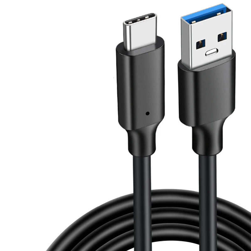 Кабель USB3.2 10 Гбит/с Кабель USB Type A на USB C 3.2 Gen2 Кабель передачи данных USB C SSD Жесткий диск Кабель 3A 60 Вт QC 3.0 Быстрая зарядка