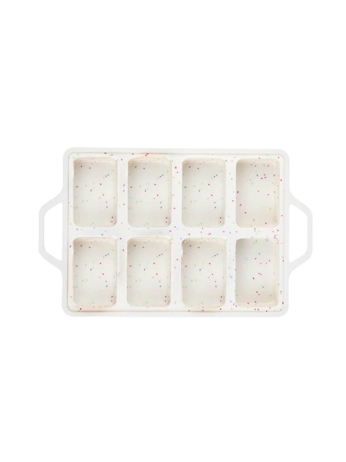 Компактные силиконовые формы для выпечки Гибкий Лоток для кексов с 8 полостями для мини-батонов