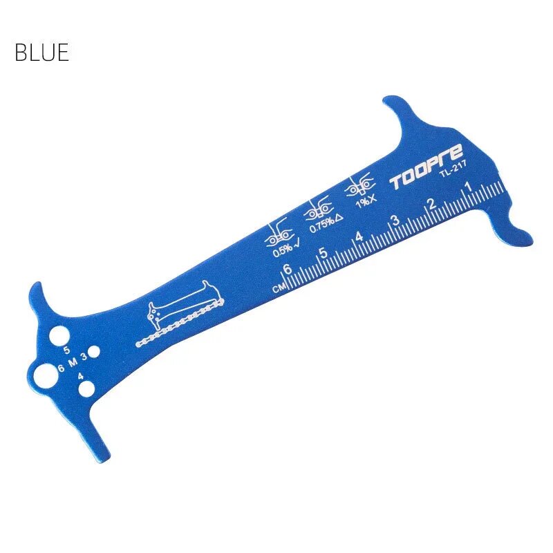 TOOPRE Индикатор износа цепи велосипеда Синий, Blue