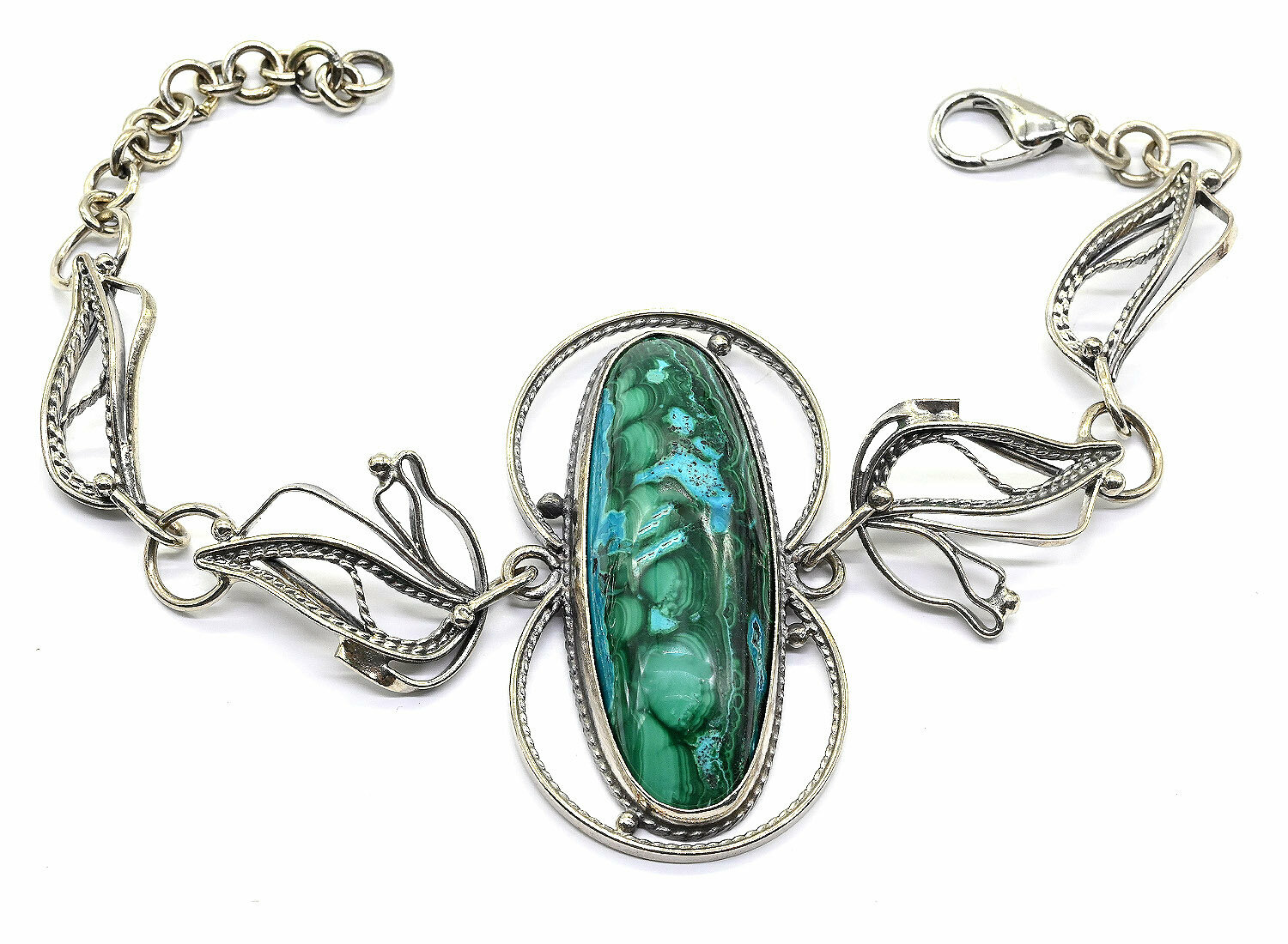 Браслет, хризоколла