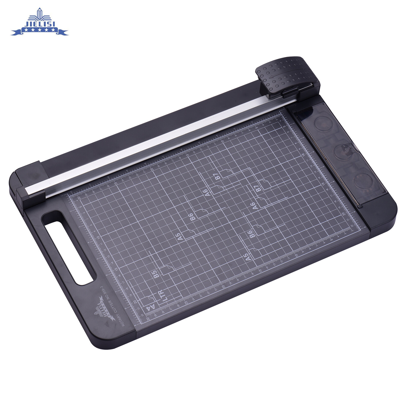 JIELISI 3-в-1 резак для бумаги, многофункциональный резак для бумаги формата А4 с прямой волнообразной резкой и длиной реза 12,6 дюйма для крафт-бумаги, открыток, фотоламинированной бумаги, альбомов