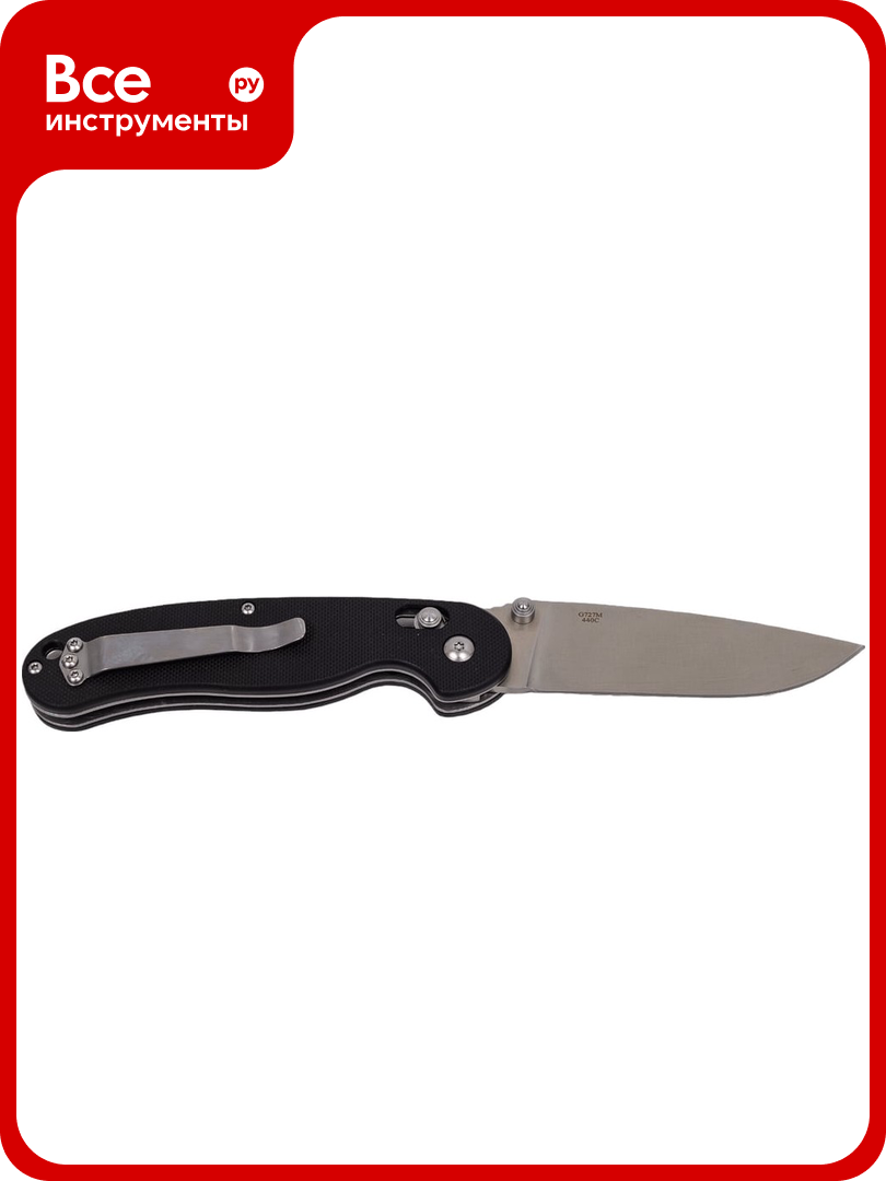 Нож Ganzo G727M черный, G727M-BK, черный