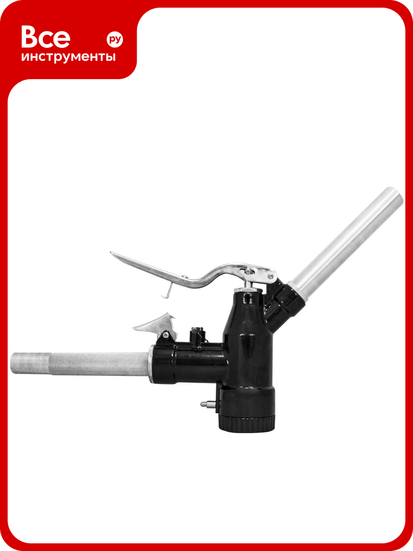 Топливораздаточный пистолет со счётчиком и ручным отсекателем БелАК БАК.12015, высококачественных материалов, надежное