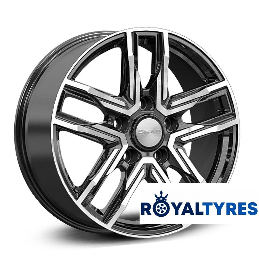 Литой колесный диск СКАД Техас 8,5R20 5*150 ET55 d110,1 Алмаз черный