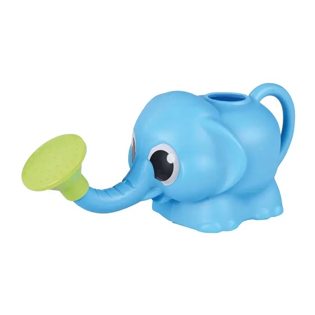 Лейка детская 'Слоник' 0,65л, цвет голубой, пластиковая, для игр