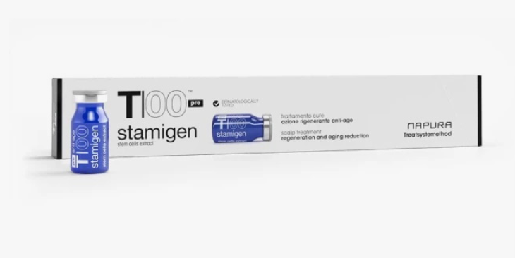 Napura T00 Stamigen ампулы стимулирующие рост волос 21 флаконов х 8 мл