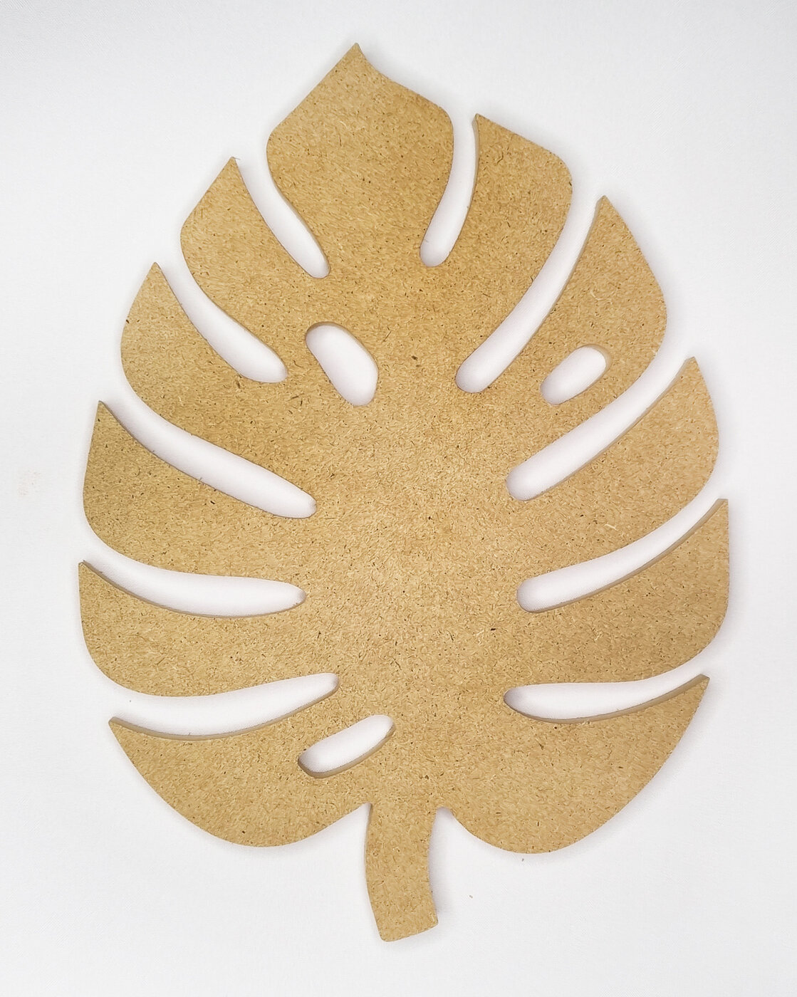 Артборд для рисования эпоксидной смолой МДФ 10мм, Монстера 30х22 см