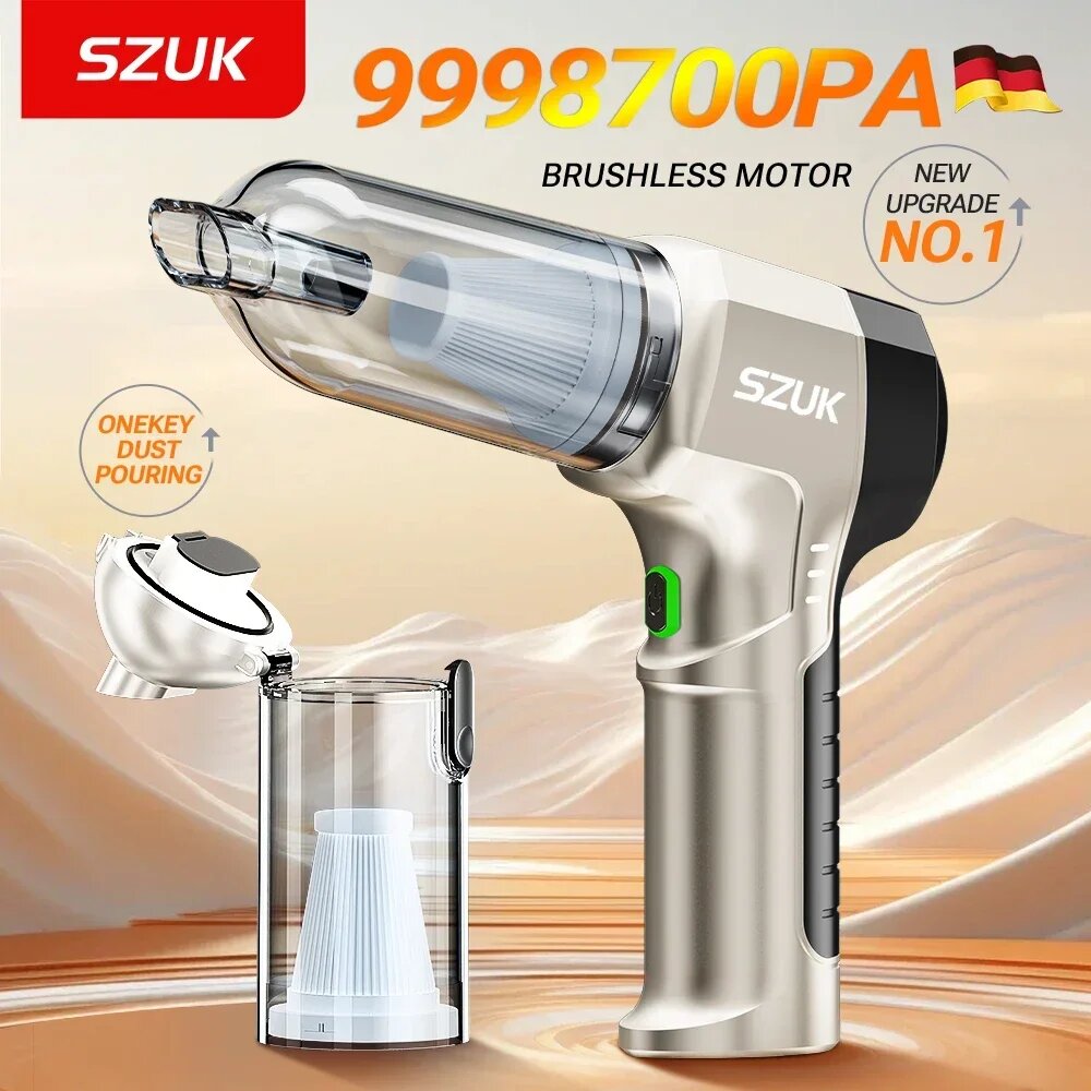 Беспроводной пылесос SZUK C017MAX, цвет Max-Easy 4Hapa Bag