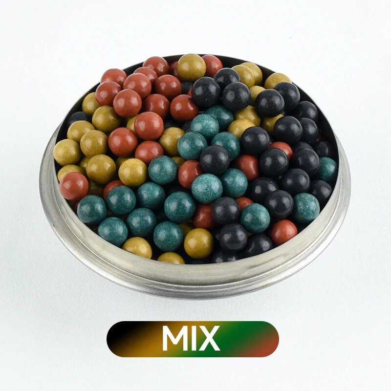 Грязевые шары для рогатки, керамические, многоцветные 100pcs mix
