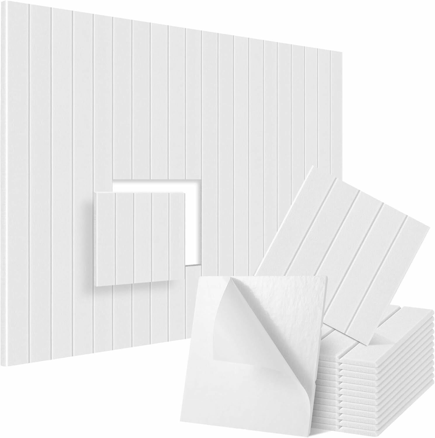 12 шт. самоклеящийся Звукопоглощающий материал 30X30CM Шумоизоляция для перегородок декоративные панели для стен