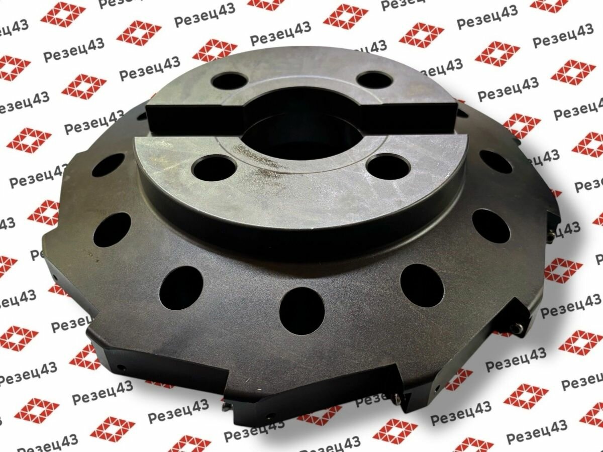 Торцевая насадная фреза 90 градусов HZSK, под сменные пластины TAP400R-250-60-12T