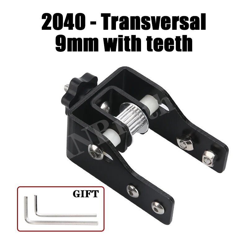 Запчасти для 3D принтера SANBrother, синхронный ремень, натяжитель, профиль 2020/2040, для Ender 3/Pro V2/CR10, 2040-T-9mm With T