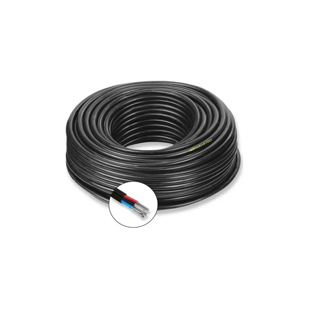 Силовой кабель аввгнг(a)-ls проводник 5x4 мм2, 10м OZ5212L10, 1 кВ, легко