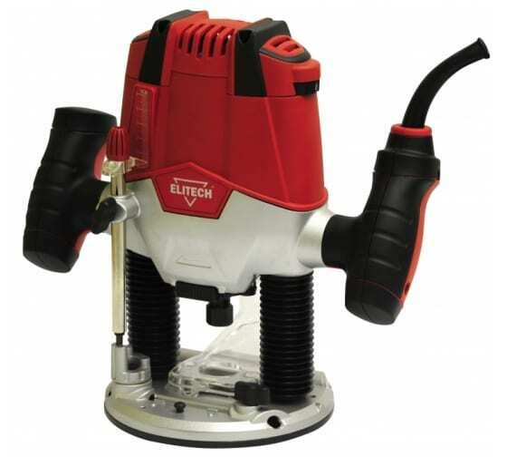 Фрезер Elitech Ф 1300Э Потребляемая мощность - 1,3 кВт Регулировка оборотов - Есть Плавный пуск - Нет