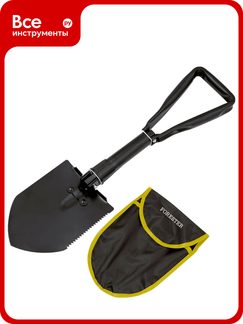 Складная многофункциональная лопата Forester в чехле MT-4, для обустройства стоянки