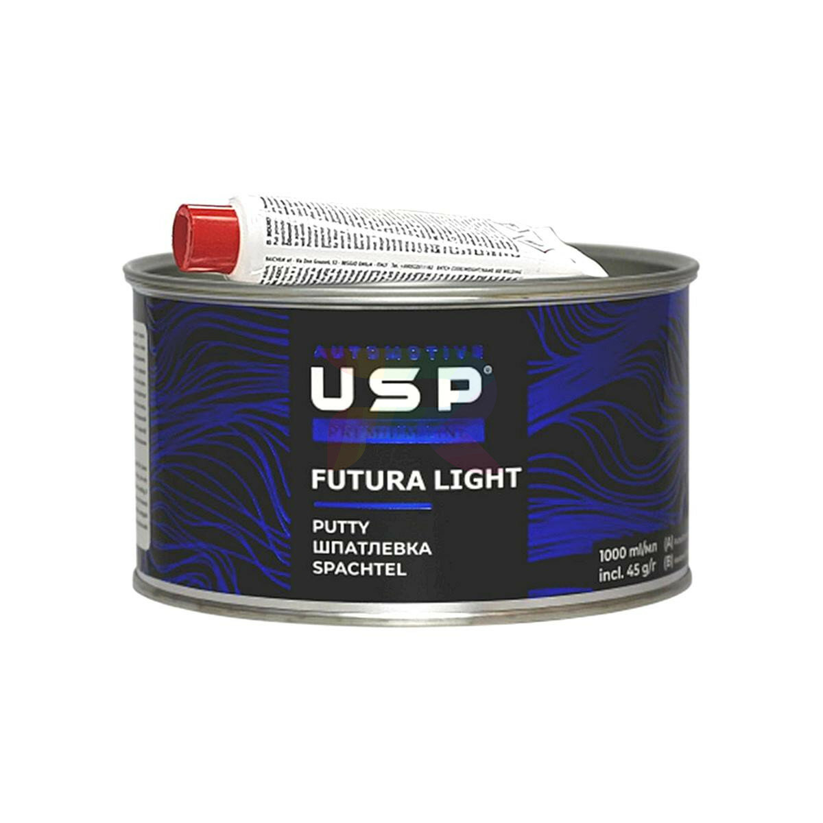 Универсальная легкая автомобильная шпатлевка USP Futura Light 1 л.