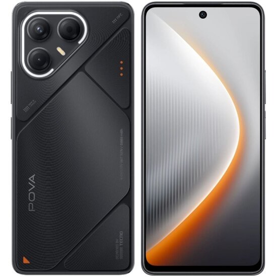Смартфон Tecno Pova 7 Pro 5G 12/256GB Черный