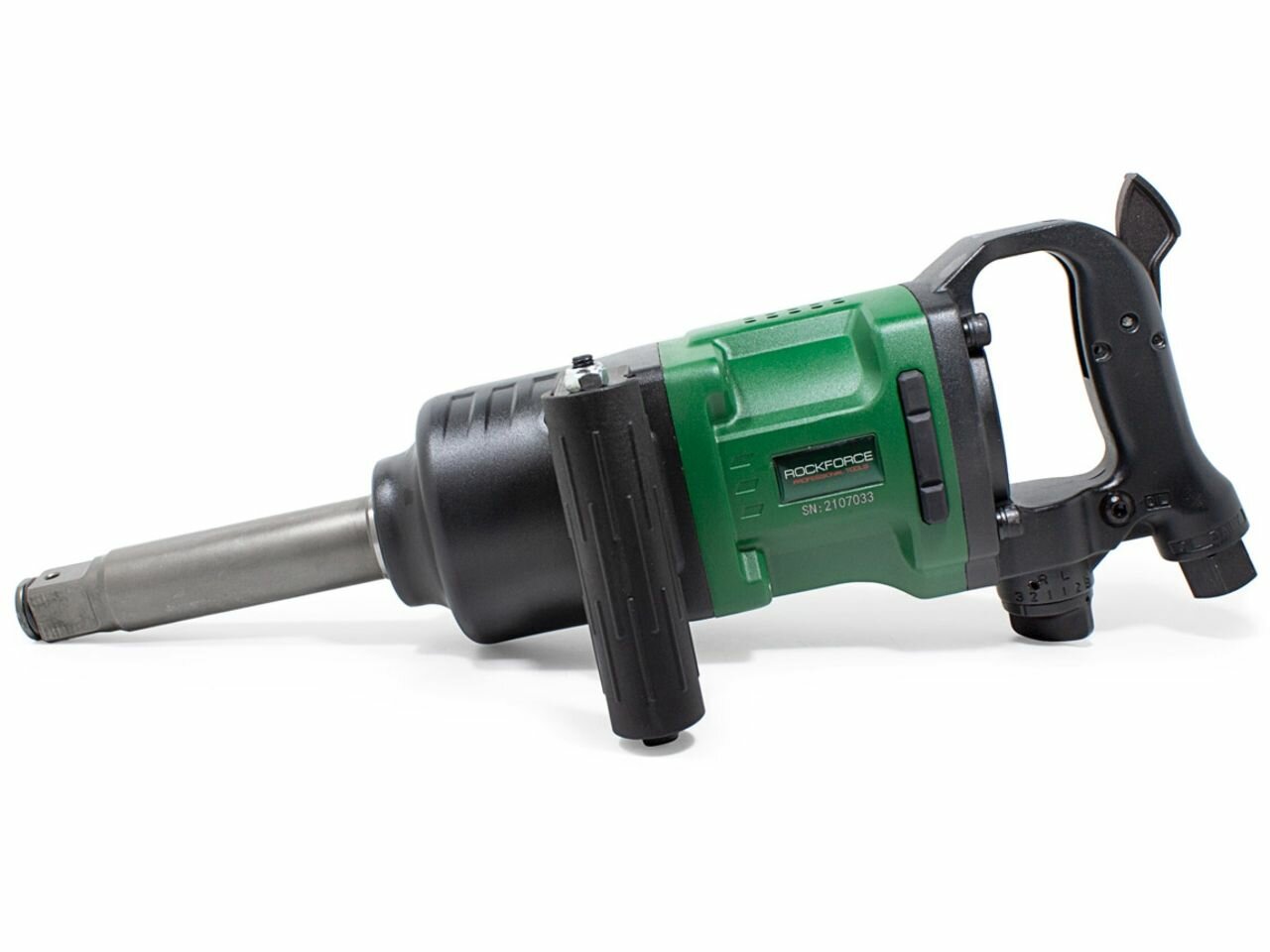 Гайковерт пневматический, пневмогайковерт 1" 2700Нм 4000об/мин. 340л/мин. ударный длинный вал, арт RFRP7485 ROCKFORCE
