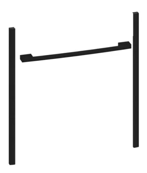 Монтажный комплект фурнитуры для духового шкафа Neff Flex Design Z9060DY0 Deep Black, черный