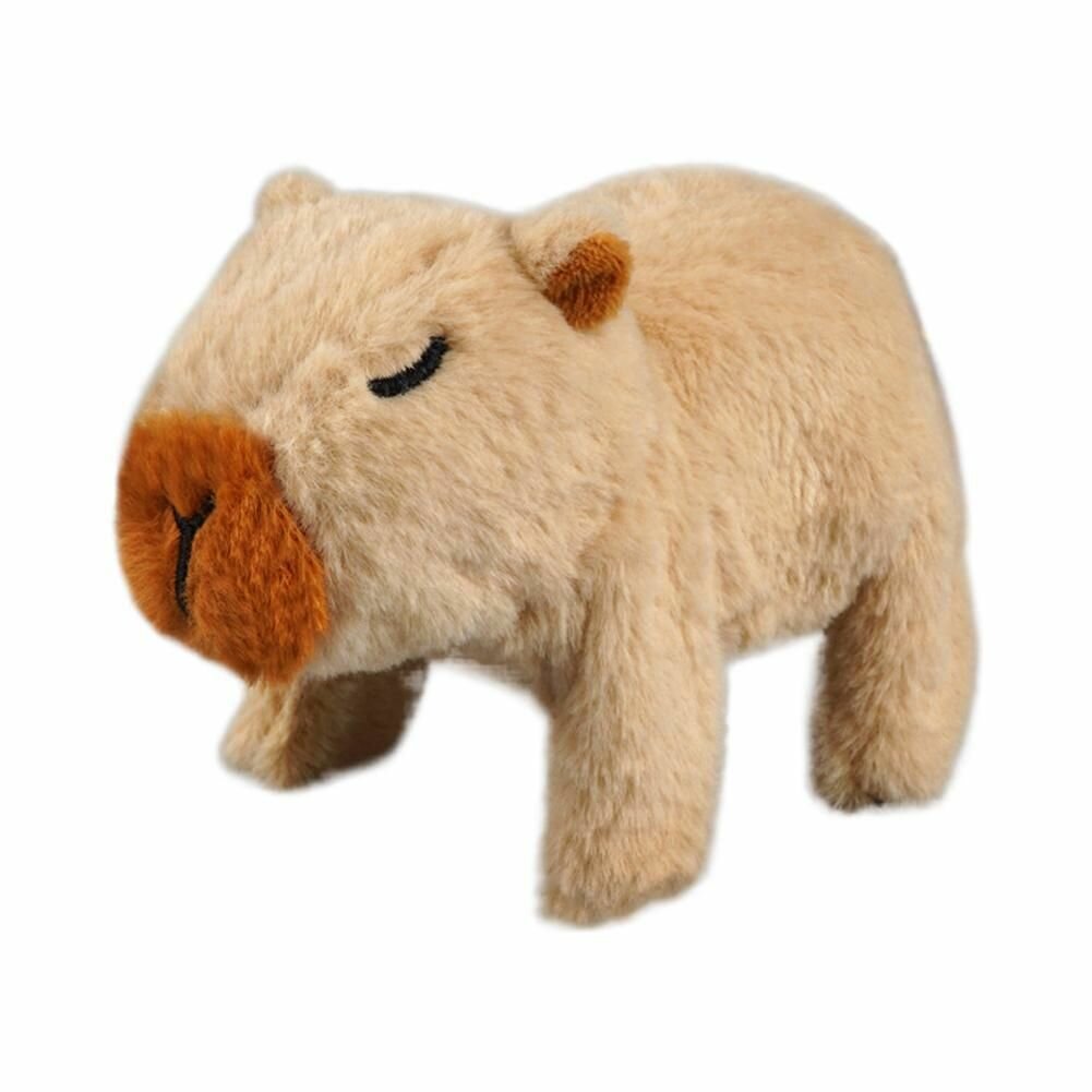 Электрическая кукла-капибара, умеющая ходить и издавать звуки, подарок для детей