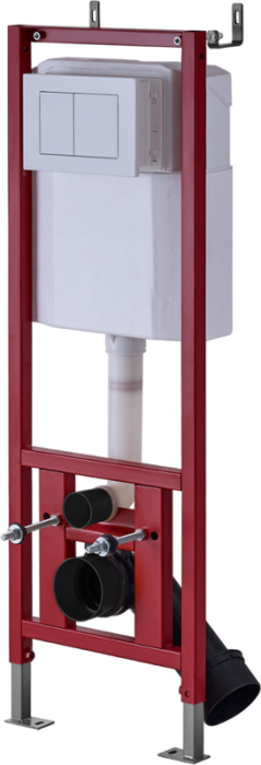 Система инсталляции для унитазов D&K DI8640116 с клавишей белой