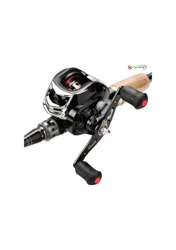 Рыболовная катушка 18bb, левосторонняя, безынерционная катушка 7.2:1, 17+1 шарикоподшипник, алюминий, изготовленный на станке с ЧПУ, литая рыболовная катушка с лево-правосторонним управлением