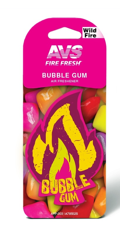 Ароматизатор fire fresh (аром. bubble gum/бабл гам) (бумажные)