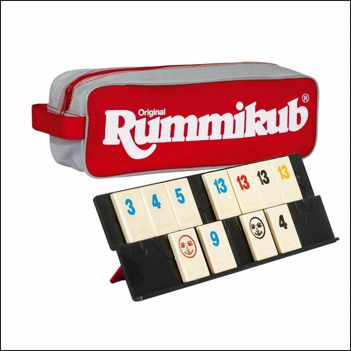 Настольная игра Стиль Жизни "Руммикуб в пенале" для детей от 7 лет и взрослых, логическая стратегия для всей семьи, для компании, компактная / дорожная / для путешествий