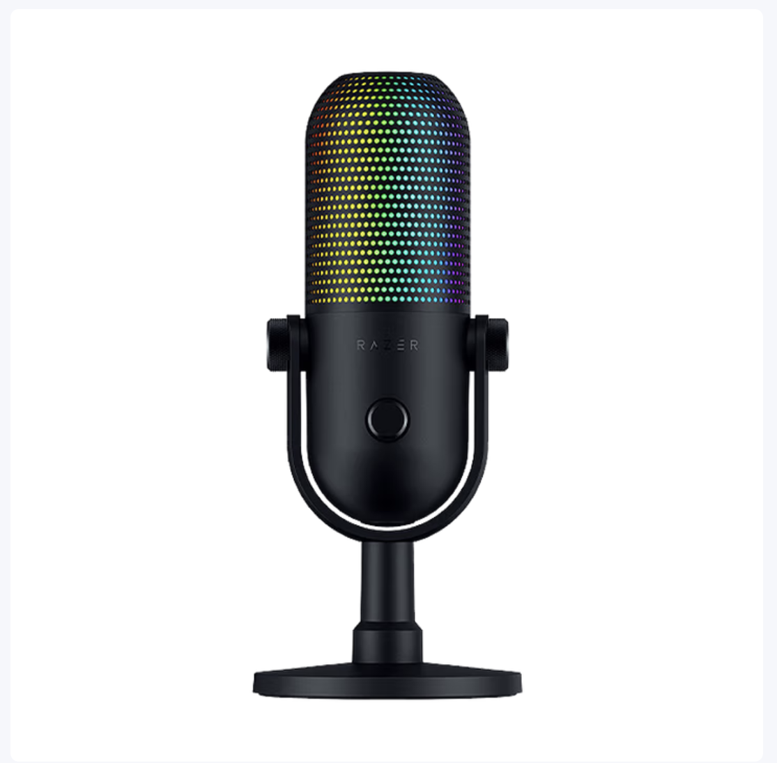 Микрофон Razer Seiren V3, конденсаторный, суперкардиоидный, USB, RGB-подсветка, черный