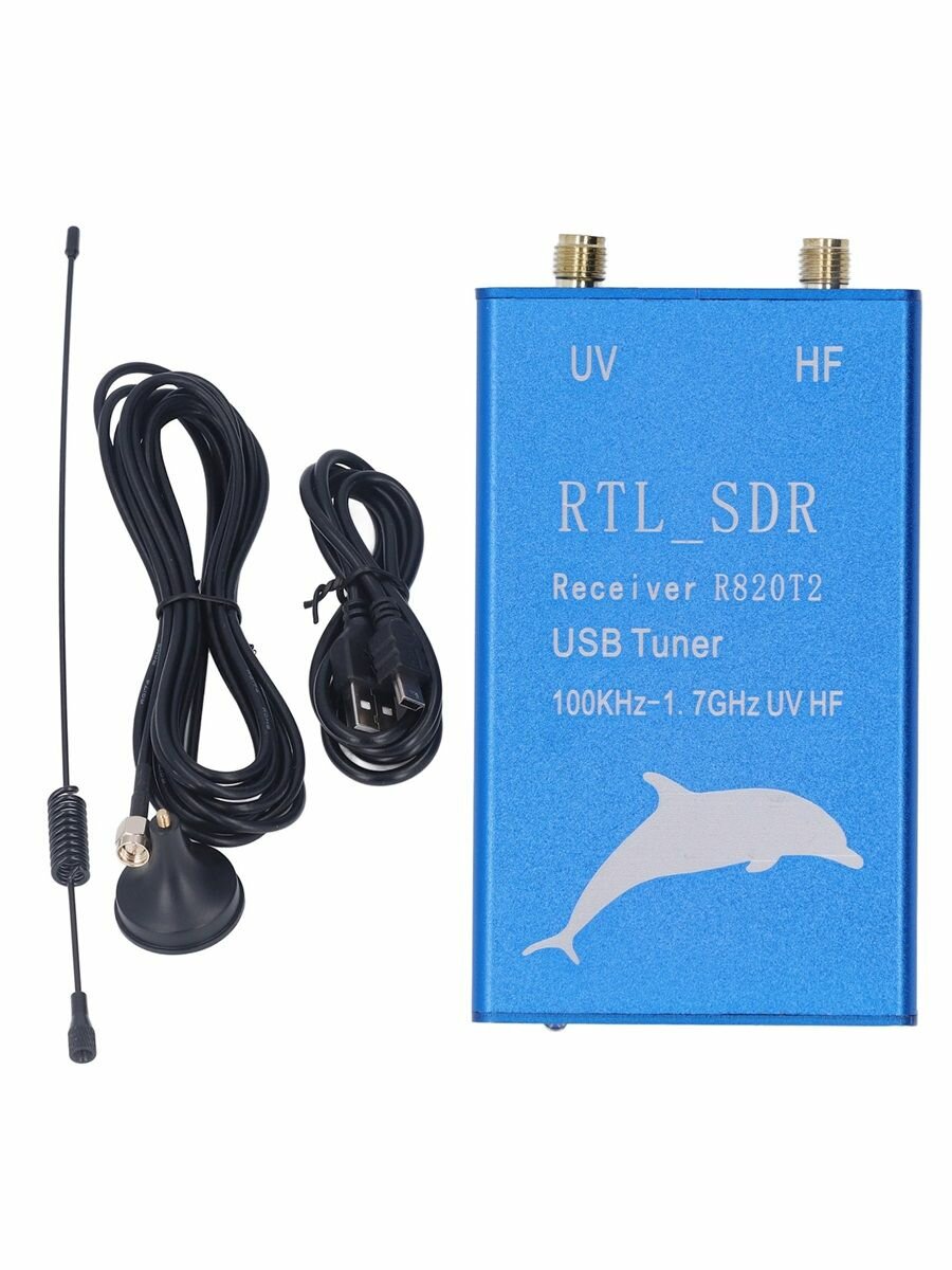 RTL2832U SDR радиоприемник 100 кГц-1,7 ГГц USB-тюнер RTL2832U R820T2 Набор микросхем для HF VHF UHF радиоприема